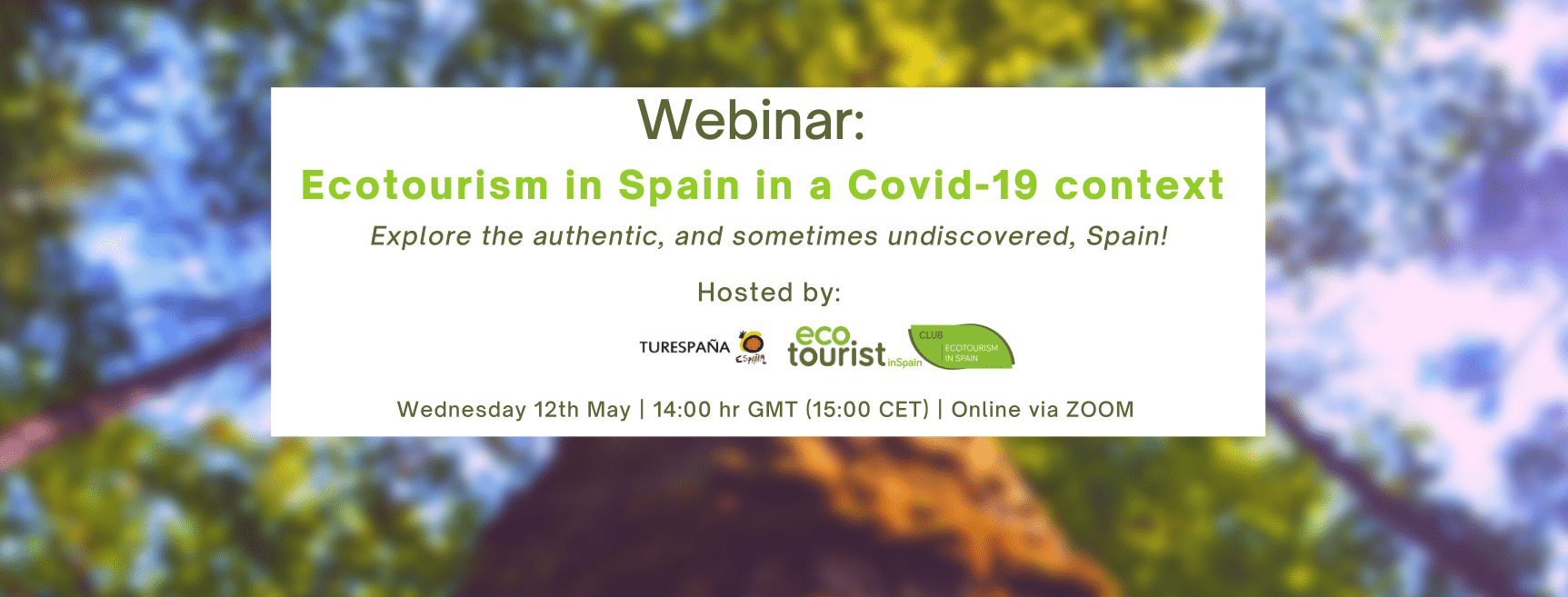 Webinar Ecotourism in Spain - Soy ecoturista